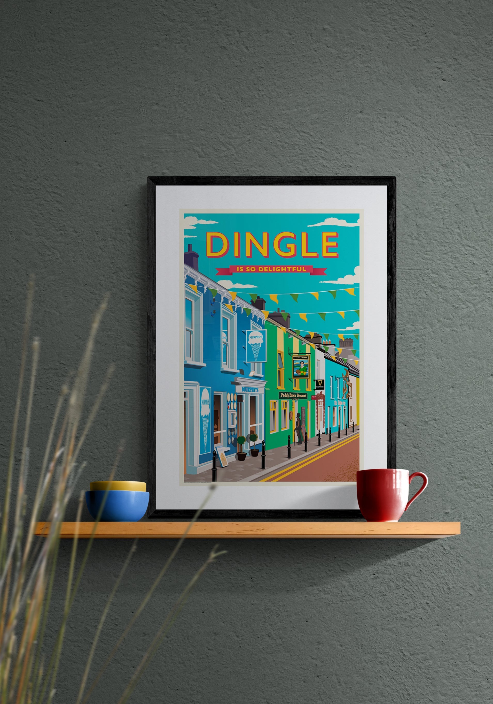 Kerry Retro Travel Posters | Framed Prints & Canvas Prints – The Canvas ...